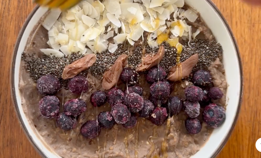 Cheeky Choc Protein Oats | Aussie Brekkie Style 🇦🇺