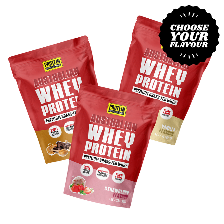 Australian whey protein | Grass Fed, Natural & 100% Aussie made