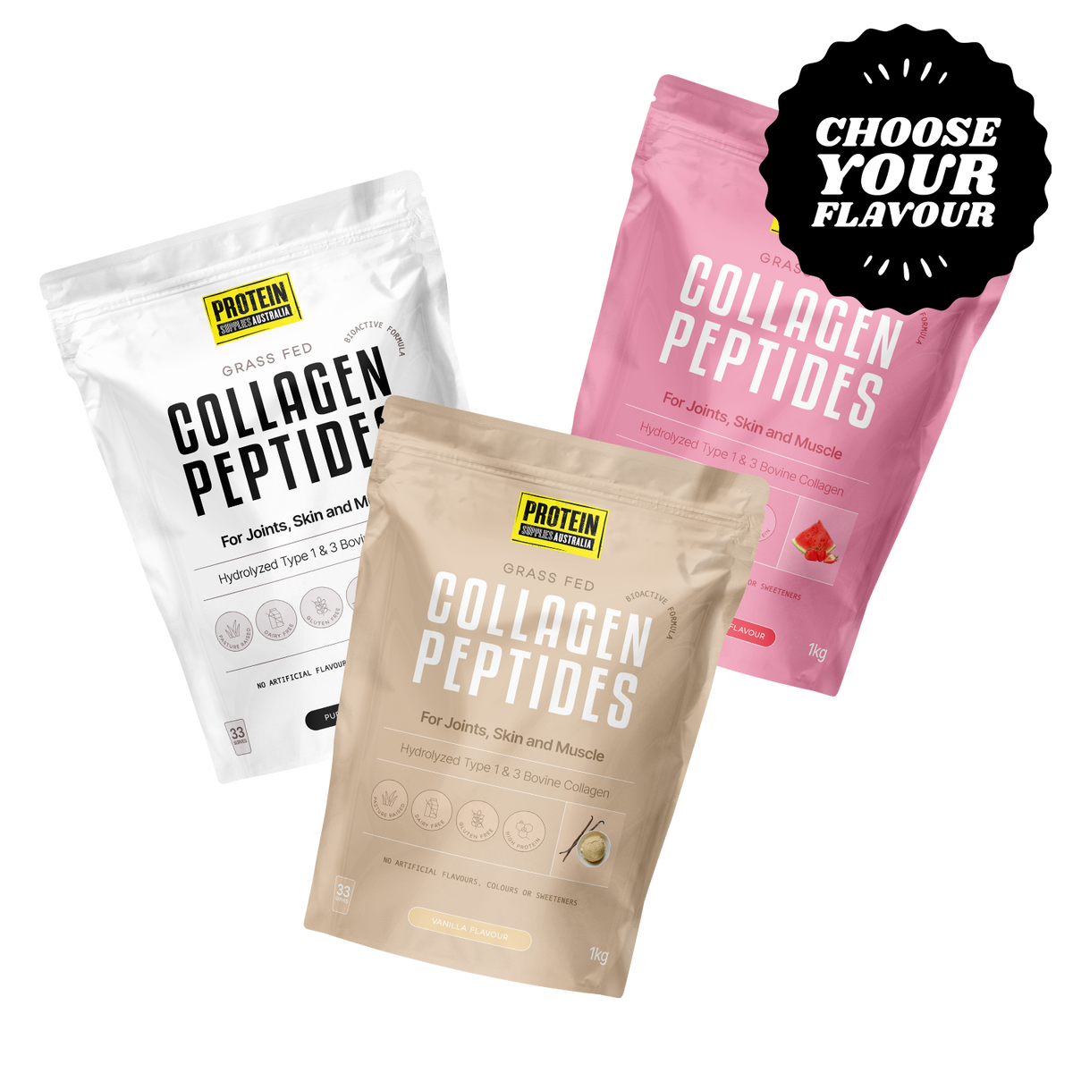 Collagen Peptides Bundle | Bulk & Save Money | Made in Australia