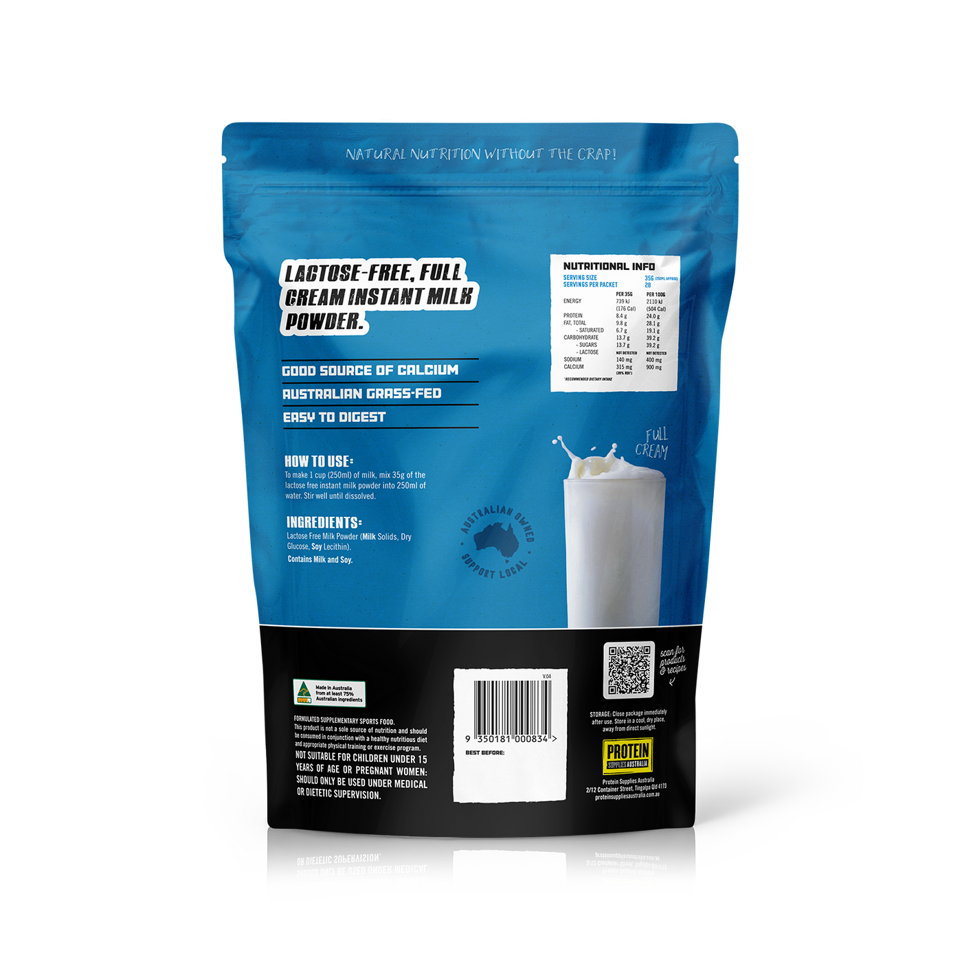 Lactose Free Milk | Made With Australian Milk