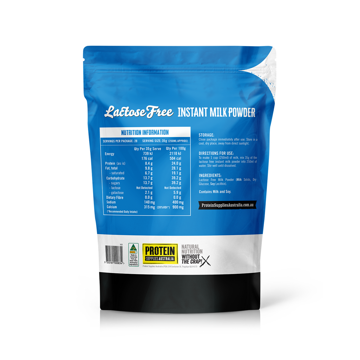 Lactose Free Milk | Made With Australian Milk