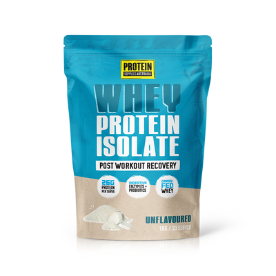 Whey Protein Isolate (WPI) Unflavoured | Made in Australia