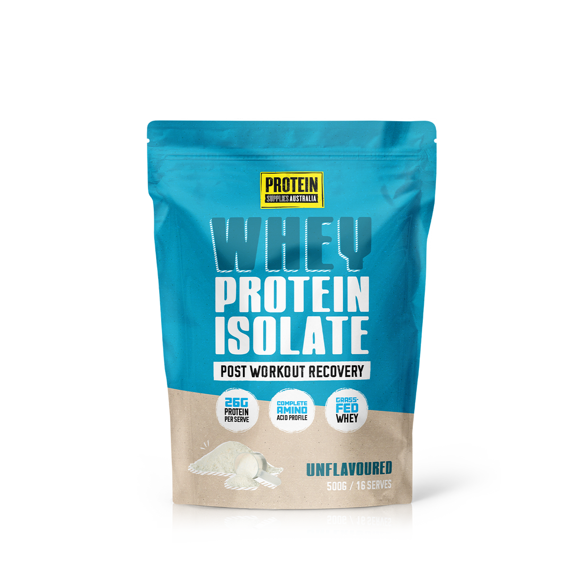 Whey Protein Isolate (WPI) Unflavoured | Made in Australia