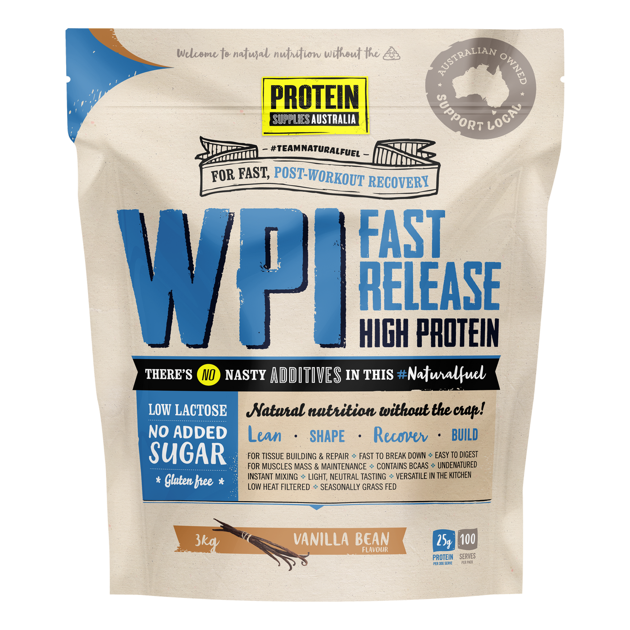 WPI Vanilla Bean – Protein Supplies Australia